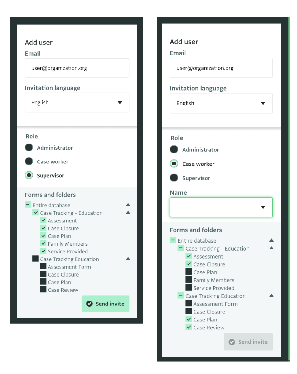User Management - Online Monitoring and Evaluation Software ActivityInfo