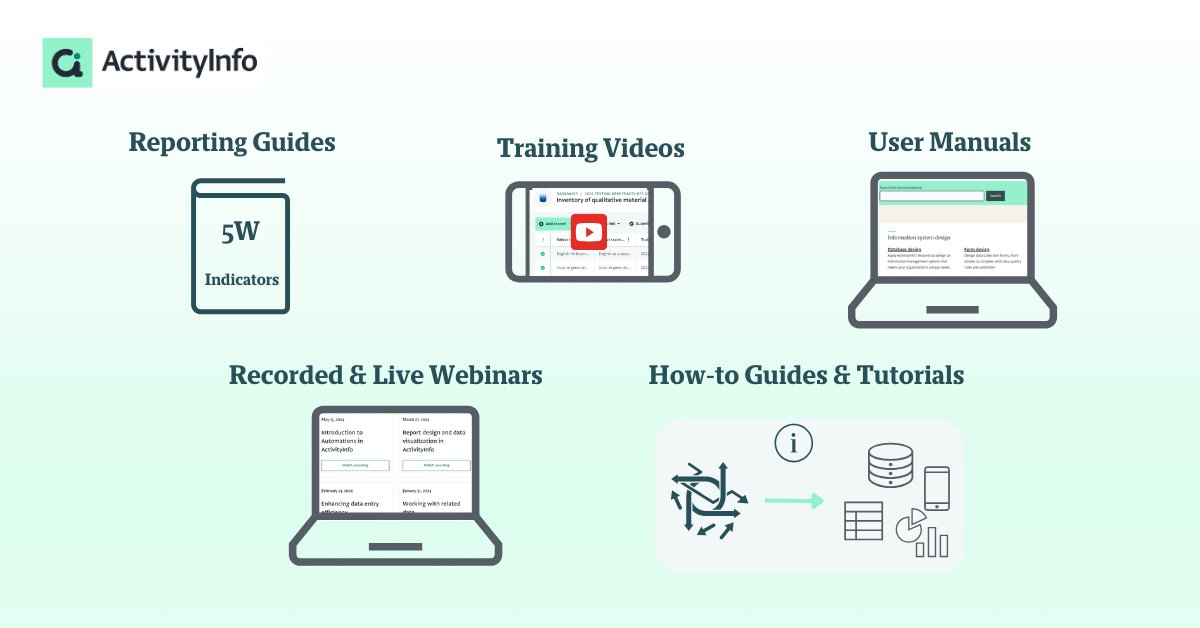 Best Practices For Developing Internal Training Materials For Reporting Data In ActivityInfo 