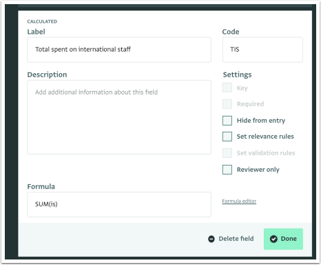 Editing a Form - ActivityInfo: information management software for M&E ...
